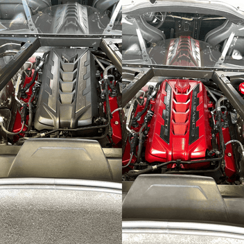 LT2 Engine Cover | Edge Red | C8 Corvette | ACS Composite | 50-4-027