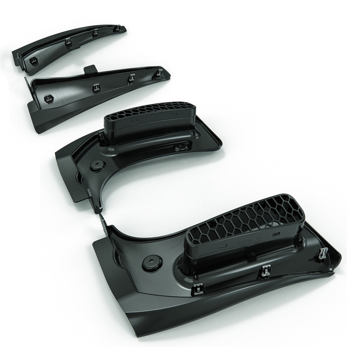 Rock Guards | Carbon Flash Black | C8 Corvette Z06 E-Ray | ACS ...