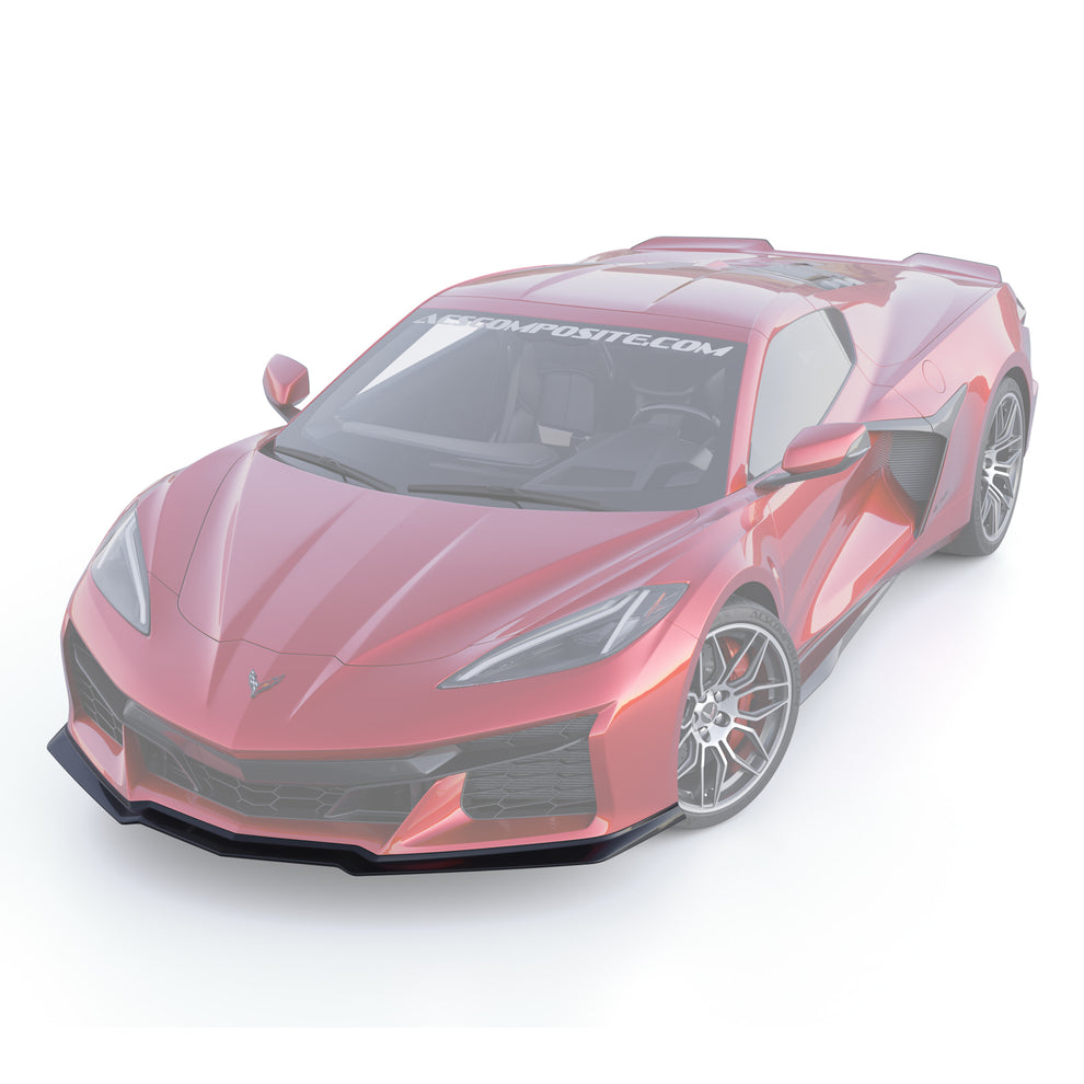 C8 Z06 Z07 Front Splitter | 2023+ Corvette Z06 & E-Ray | Carbon Flash ...