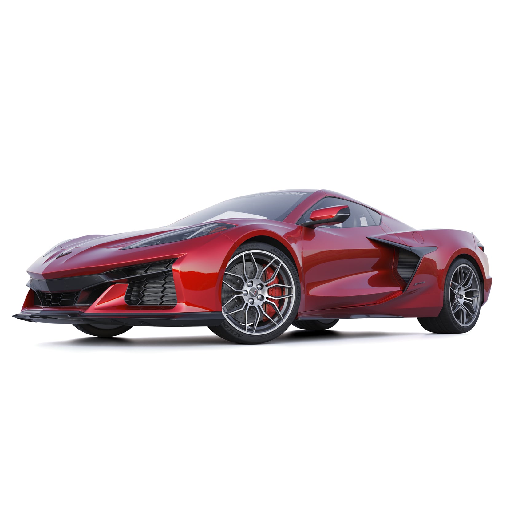 C8 Z06 Z07 Front Splitter | 2023+ Corvette Z06 & E-Ray | Carbon Flash ...