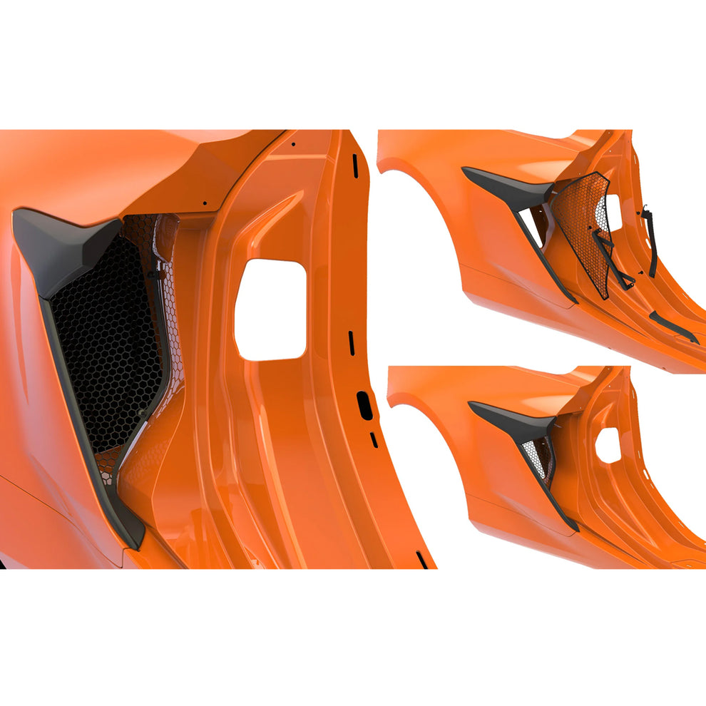 C8 Z06 E-Ray Side Intake Radiator Guards – ACS Composite