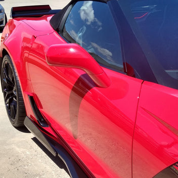 C7 5VM Rocker Winglet | Carbon Flash Black | C7 Corvette ZR1, Z06 ...