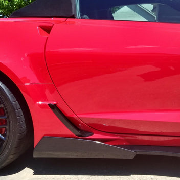 C7 5VM Rocker Winglet | Carbon Flash Black | C7 Corvette ZR1, Z06 ...