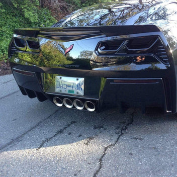 Rear Diffuser Fins | Carbon Flash Black | C7 Corvette ZR1, Z06, Grand ...
