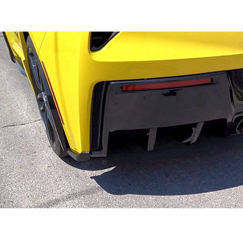 C7 Corvette Stingray Side Skirt Extension Rear Bumper | ACS Composite