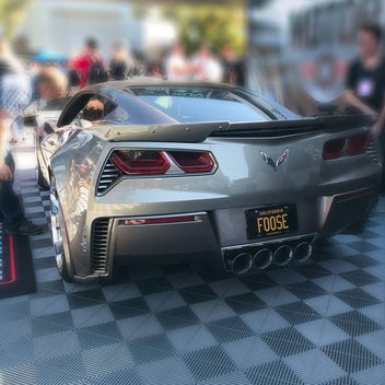 C7 Corvette Stingray Side Skirt Extension Rear Bumper | ACS Composite
