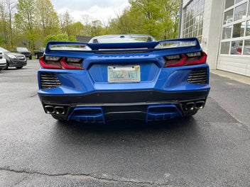 ACS C8 Diffuser Inserts | 2020+ C8 Corvette Stingray | Carbon Flash ...