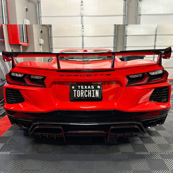 ACS C8 Diffuser Inserts | 2020+ C8 Corvette Stingray | Carbon Flash ...