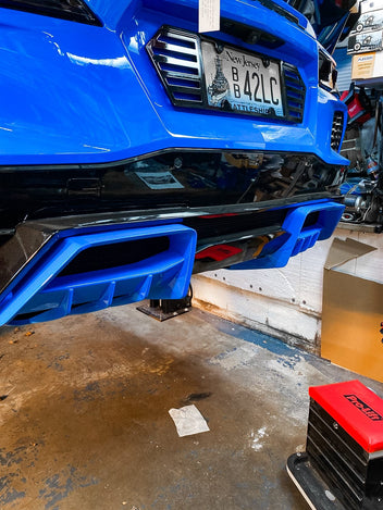 ACS C8 Diffuser Inserts | 2020+ C8 Corvette Stingray | Carbon Flash ...