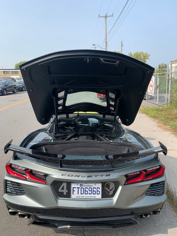 Engine Compartment Overlay | Body colors available | C8 Corvette Coupe ...