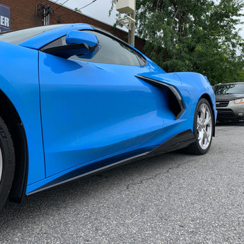 5VM Rockers | Carbon Flash Black | C8 Corvette Stingray | ACS Composite ...