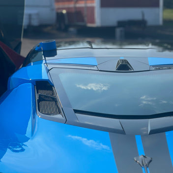 Rear Quarter Intake Ports | C8 Corvette Coupe | Carbon Flash Black ...