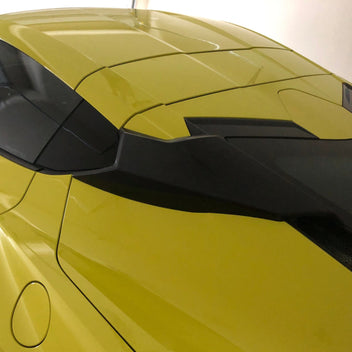 Rear Quarter Intake Ports | C8 Corvette Coupe | Carbon Flash Black ...
