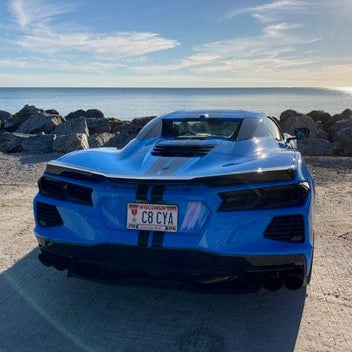 Speedtail Spoiler | Body Colors Available | C8 Corvette Stingray | ACS ...