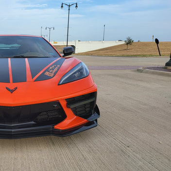 Z06 Canards | Carbon Flash Metallic Black | C8 Corvette Stingray | ACS ...