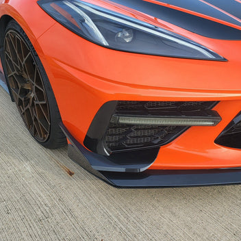 Z06 Canards | Carbon Flash Metallic Black | C8 Corvette Stingray | ACS ...