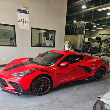 Z06 Canards | Carbon Flash Metallic Black | C8 Corvette Stingray | ACS ...