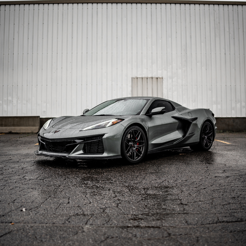 C8 Z06 Z07 Front Splitter | 2023+ Corvette Z06 & E-Ray | Carbon Flash ...