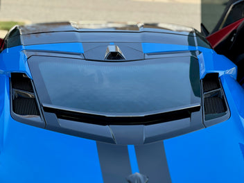 Rear Quarter Intake Ports | C8 Corvette Coupe | Carbon Flash Black ...