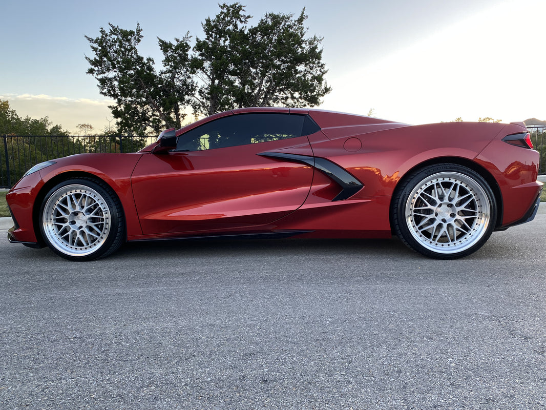 Low Profile Spoiler | Body Colors Available | C8 Corvette Stingray ...