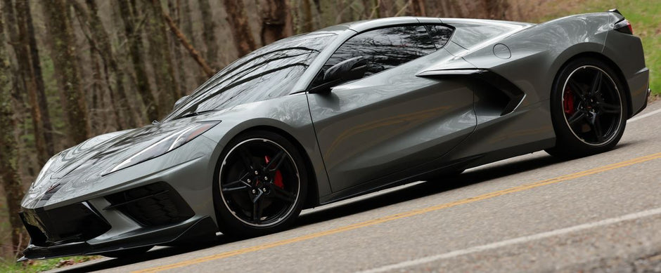 C8 Corvette Stingray Aeropack | Splitter + Side Rocker Combo Package ...