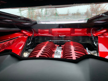Engine Compartment Overlay | Body colors available | C8 Corvette Coupe ...