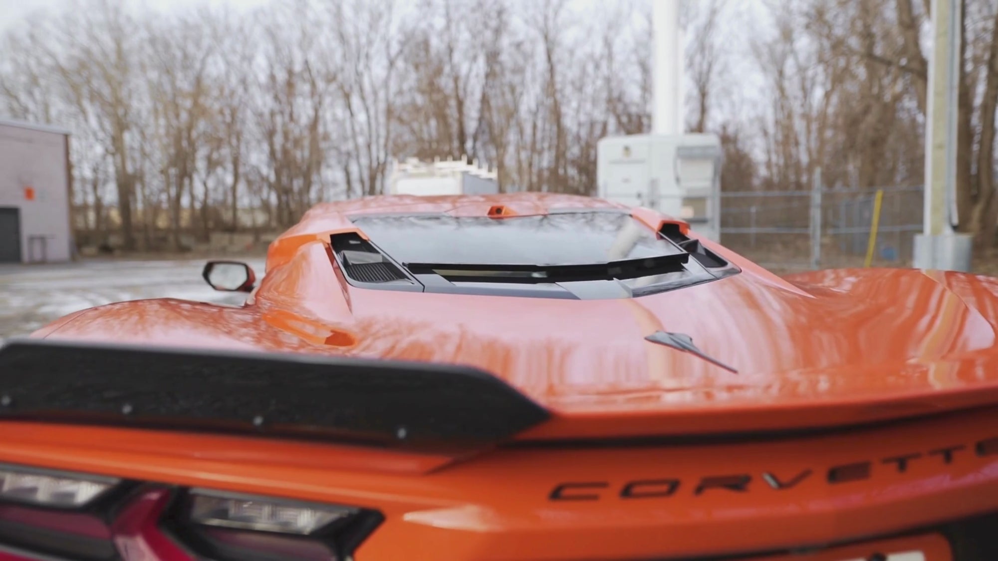 Rear Window Spoiler | C8 Corvette Coupe 2020+ | Carbon Flash Black | 50 ...