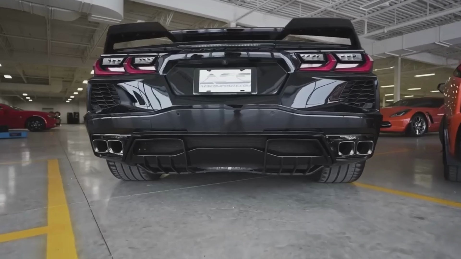 ACS C8 Diffuser Inserts | 2020+ C8 Corvette Stingray | Carbon Flash ...