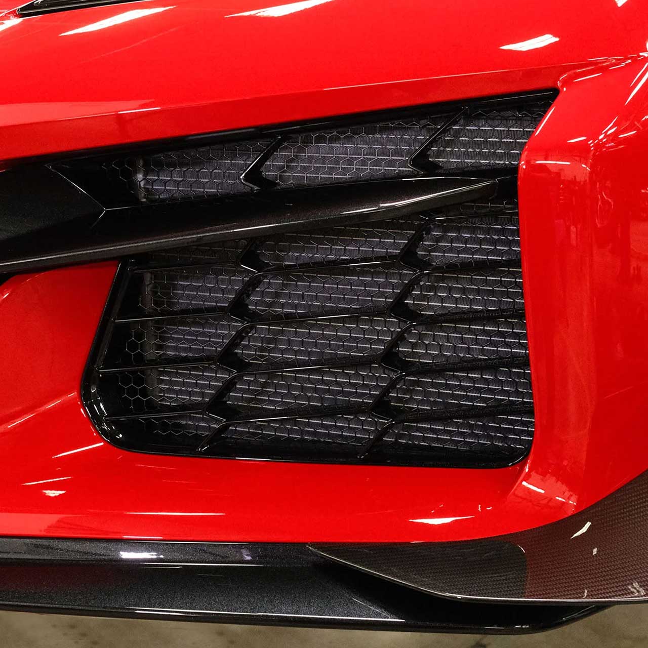 C8 Z06 E-Ray Front Radiator Guards – ACS Composite