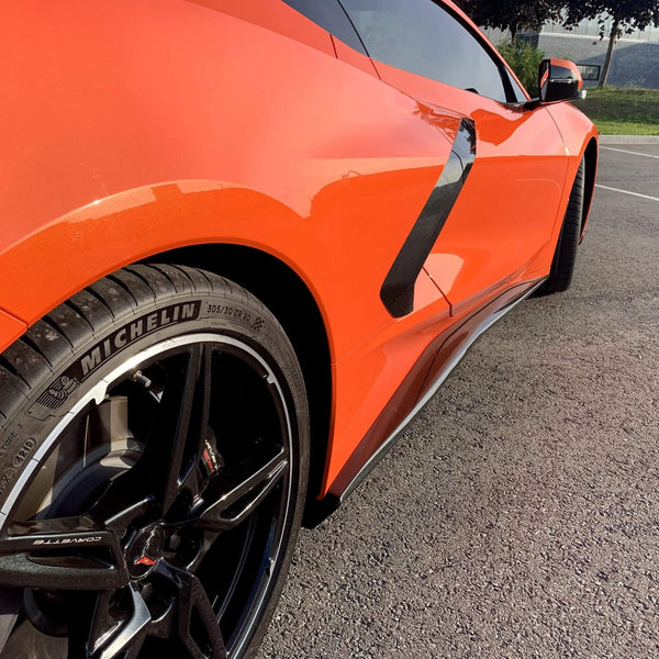 ACS Composite 1VM Rockers in Carbon Flash Metallic Black for C8 ...