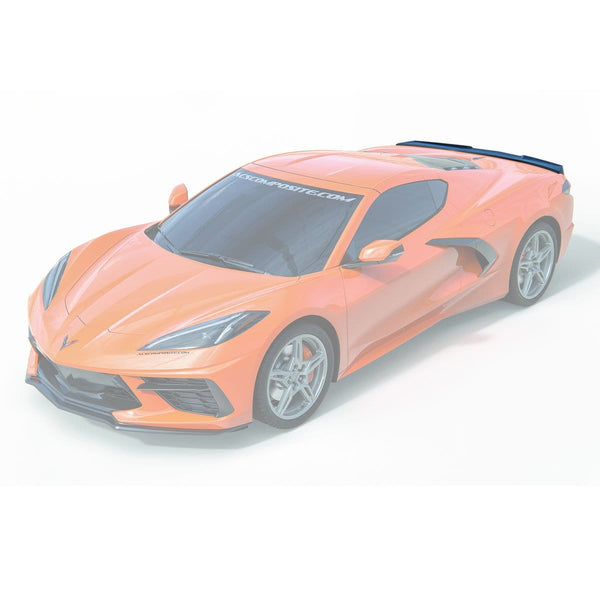 ACS Composite C8 Speedtail Spoiler in Carbon Flash Metallic Black, SKU ...