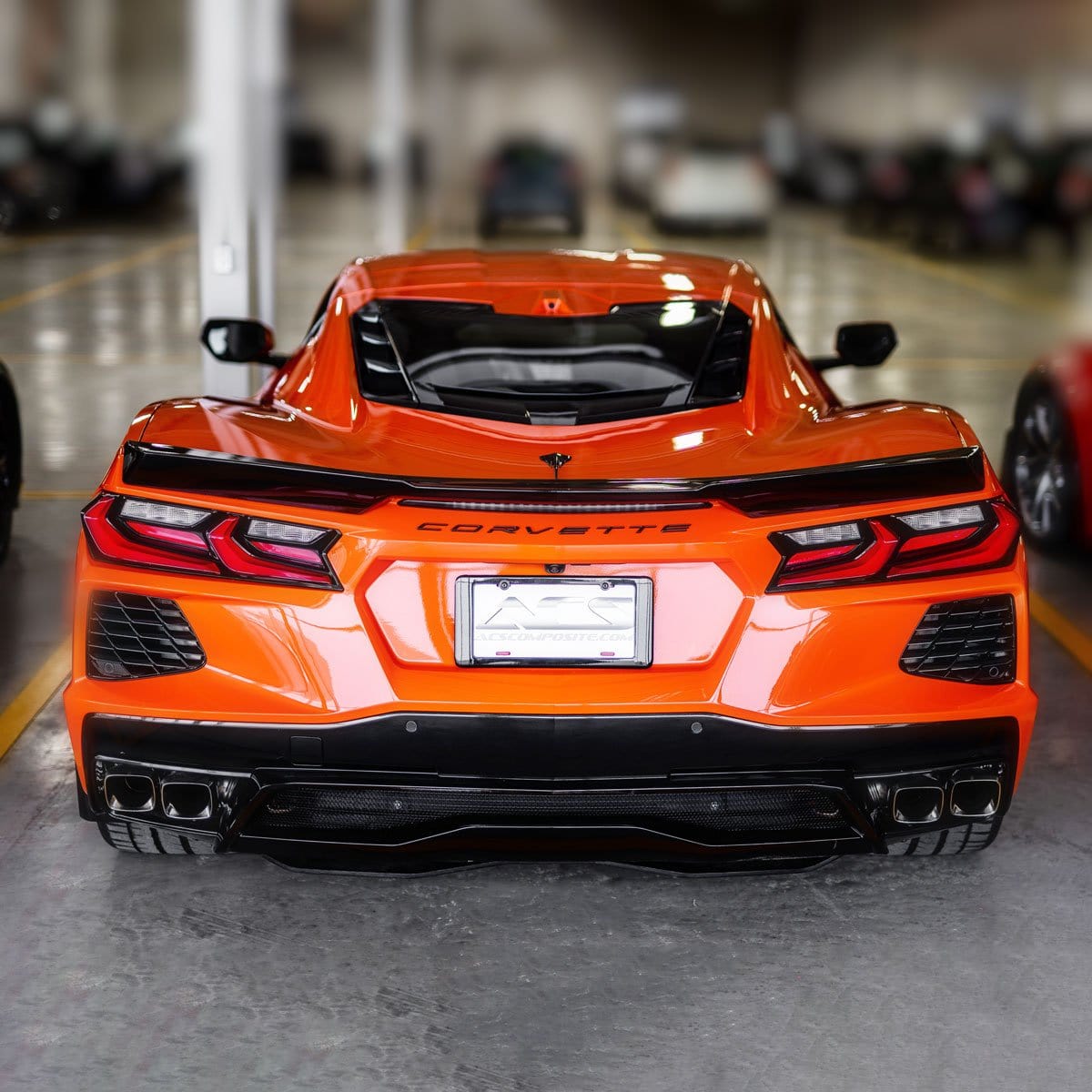 Speedtail Spoiler | Body Colors Available | C8 Corvette Stingray | ACS ...