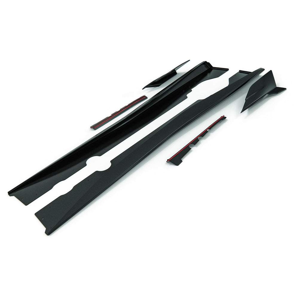 7VM Side Rockers | Carbon Flash Black | C8 Corvette Stingray | ACS ...