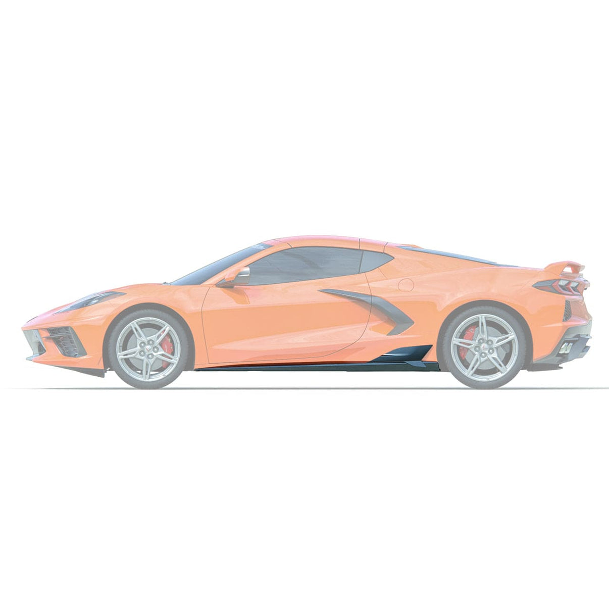7VM Side Rockers | Carbon Flash Black | C8 Corvette Stingray | ACS ...