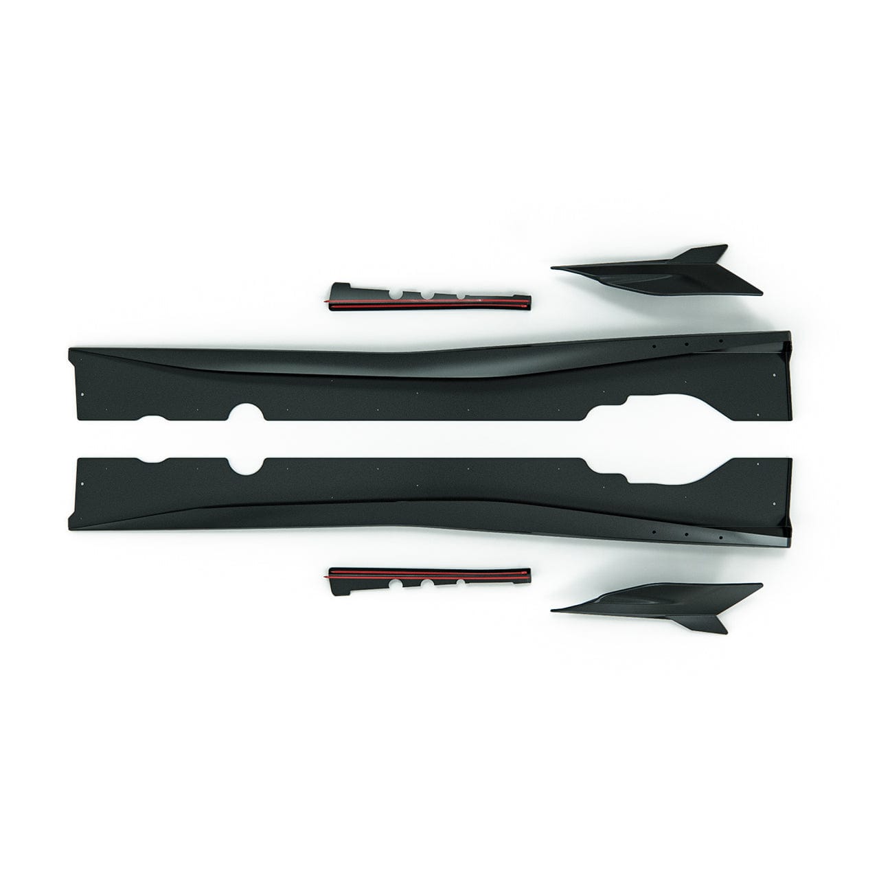 7VM Side Rockers | Carbon Flash Black | C8 Corvette Stingray | ACS ...