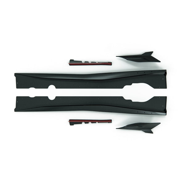 7VM Side Rockers | Carbon Flash Black | C8 Corvette Stingray | ACS ...