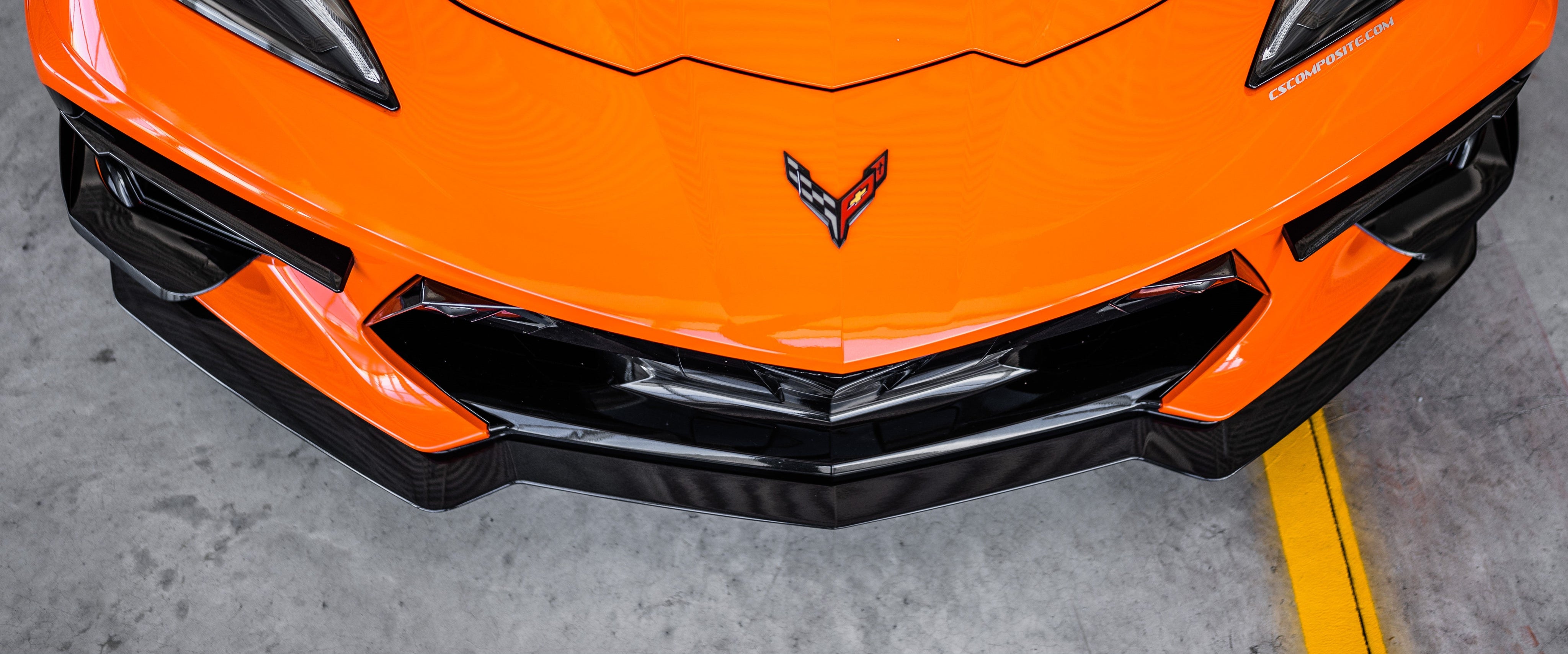 Z06 Canards | Carbon Flash Metallic Black | C8 Corvette Stingray | ACS ...