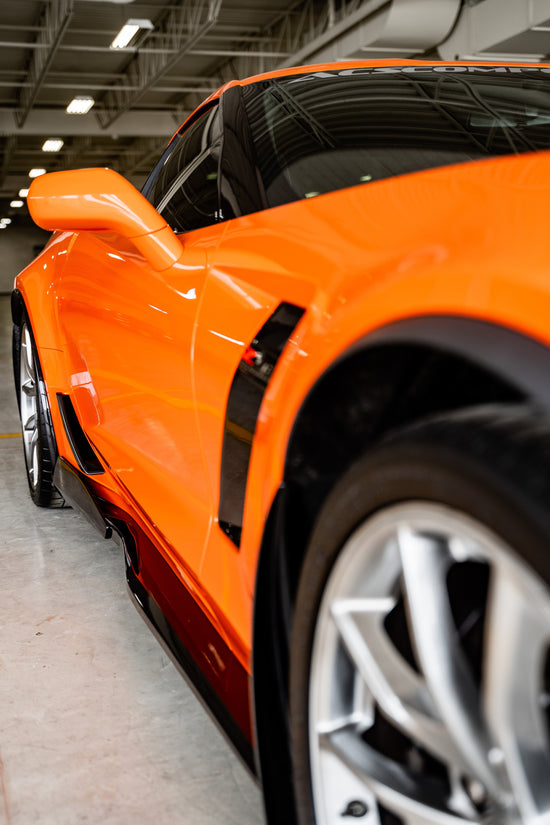 C7 5VM Rocker Winglet | Carbon Flash Black | C7 Corvette ZR1, Z06 ...