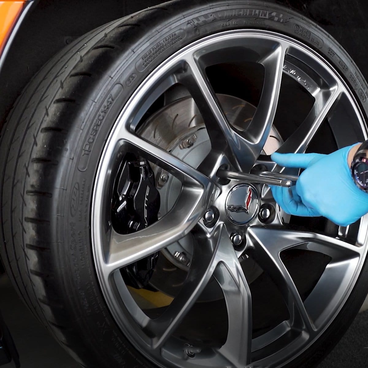 C7 Corvette Stainless Steel Wheel Hanger Stud Extender Pilot Guides ...