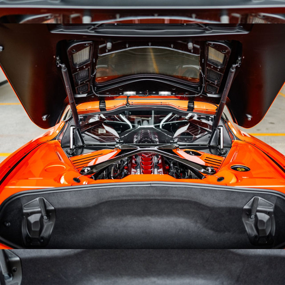 Engine Compartment Overlay | Body colors available | C8 Corvette Coupe ...