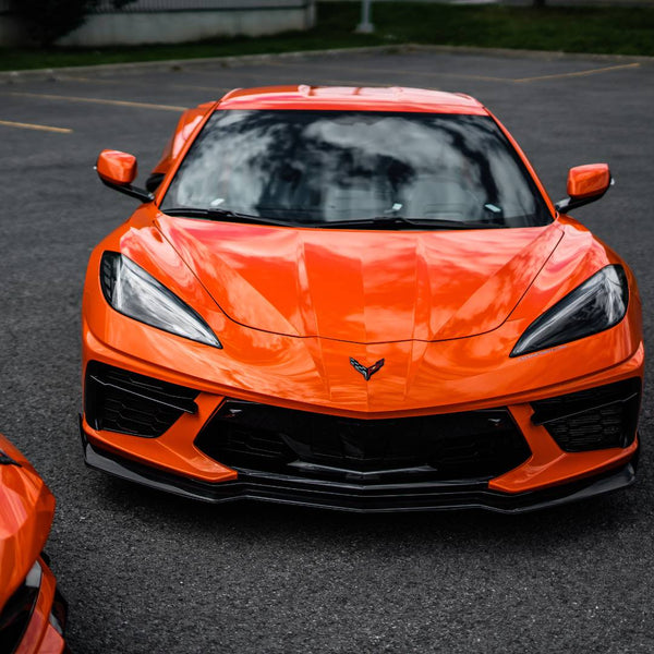 ACS Composite C8 Splitter Undertray, SKU 50-4-100, bolt-on solution for ...