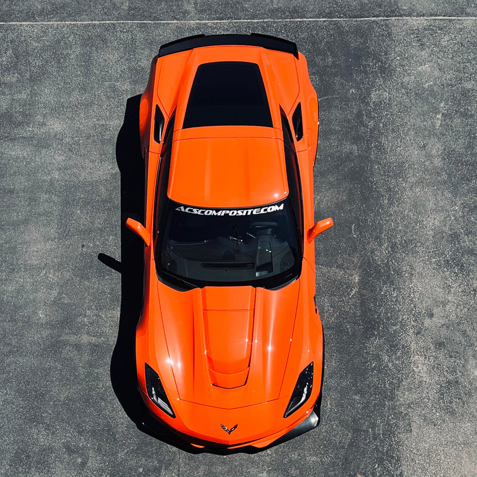 ACS Composite C7-ZR1 Hood for Chevrolet Corvette C7, SKU 45-4-203, with ...