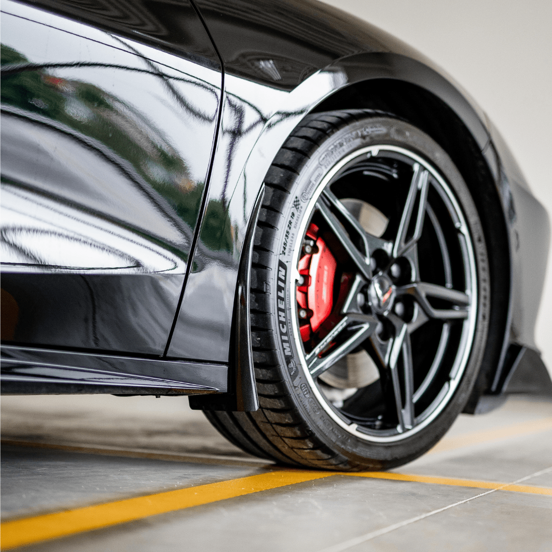 Rock Guards | Carbon Flash Black | C8 Corvette Stingray | ACS Composite ...