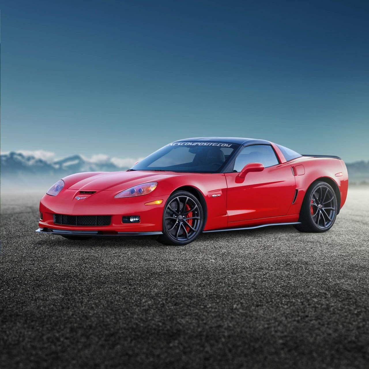 Aeropack | C6 Grand Sport & Z06 | Splitter + Rocker Combo | ACS Composite