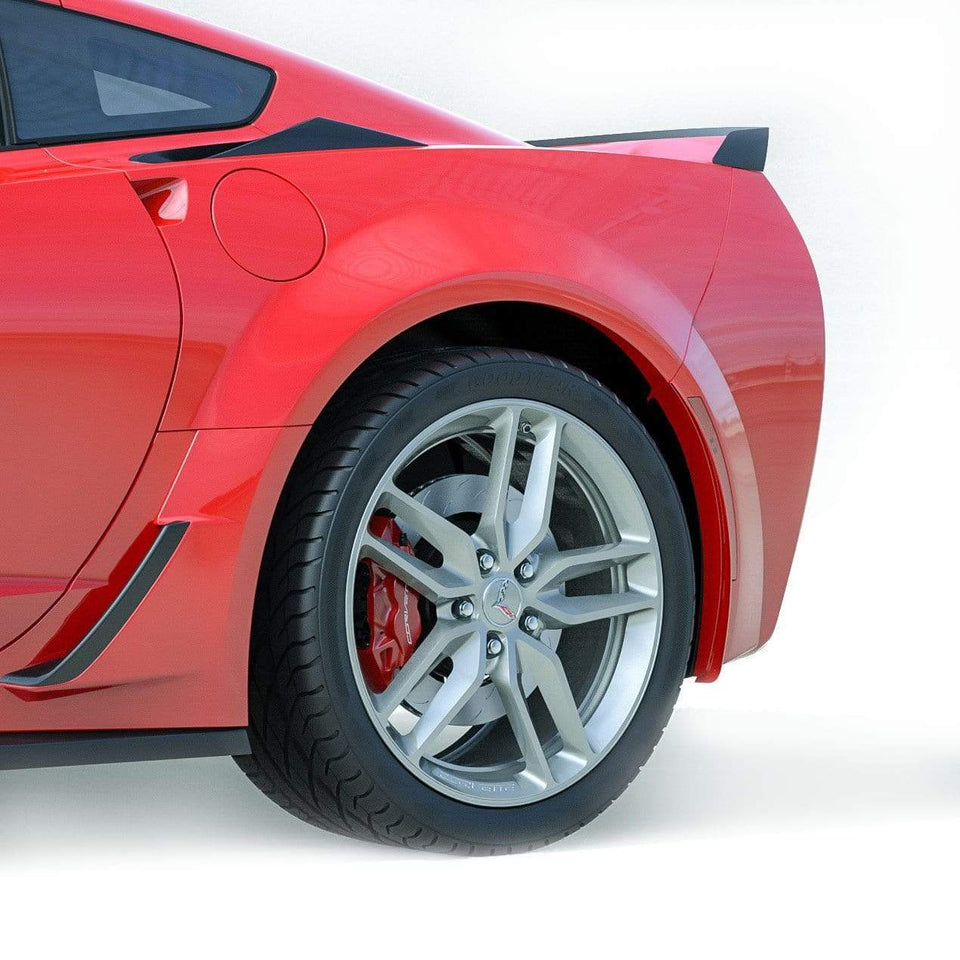 ACS Composite C7 Corvette Stingray Convertible Rear Widebody Kit with ...