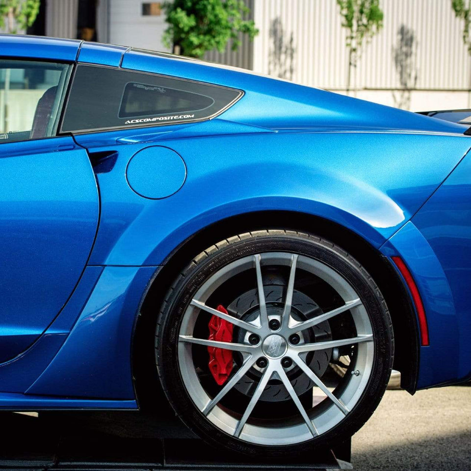 ACS Composite C7 Corvette Stingray Coupe Rear Widebody Conversion Kit ...
