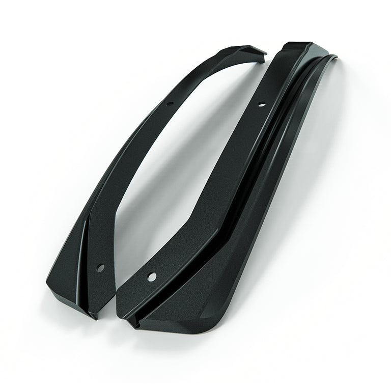 ACS Composite Rear Wheel Rock Guards in Gloss Black finish for Camaro ...