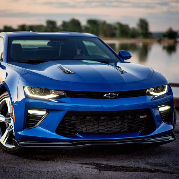 T6 Front Splitter for Camaro SS 2016-2018 in Primer without Endcaps ...