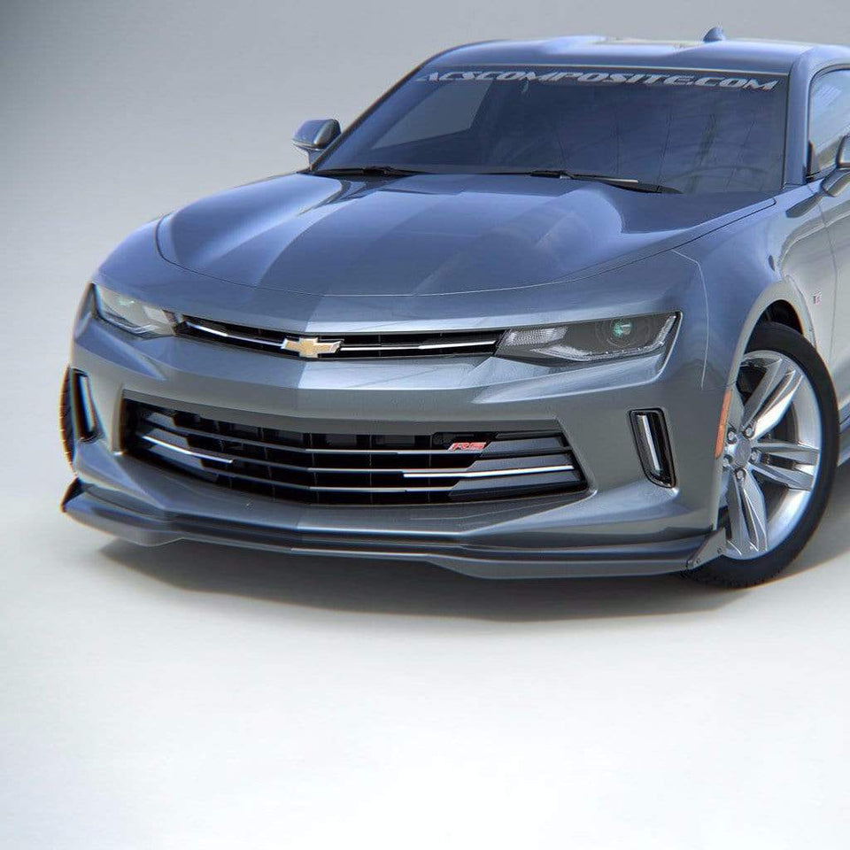 ACS Composite T7 Front Splitter in Carbon Flash Black [48-4-007]GB8 for ...