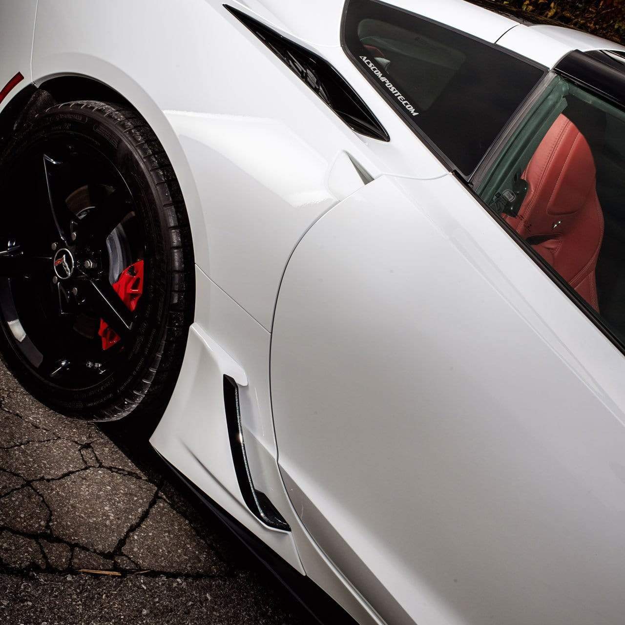 Z06 Brake Scoops | Body colors available | C7 Corvette Stingray | ACS ...